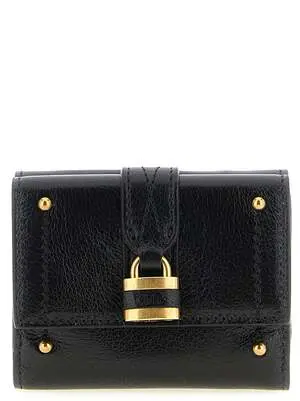 Chloé Paddington' Trifold Mini Wallet - Black