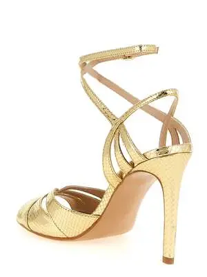 Twin-set Laminated Leather Sandals