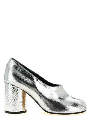 MAISON MARGIELA Tabi Pumps - Silver
