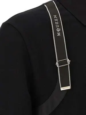 Alexander McQueen Harness' Polo Shirt
