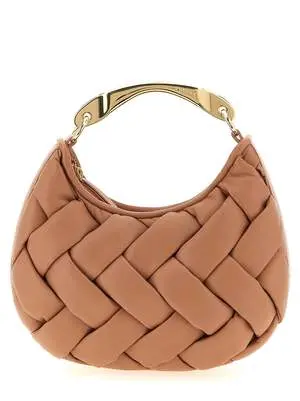 Twin-set Weaved Handbag - Pink