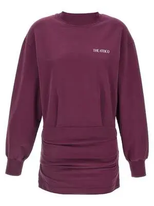 Attico Draped Sweatshirts Hoodies For Women
