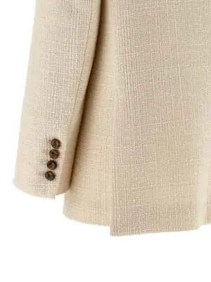 BLAZÉ MILANO Missy Everynight Cotton-tweed Blazer