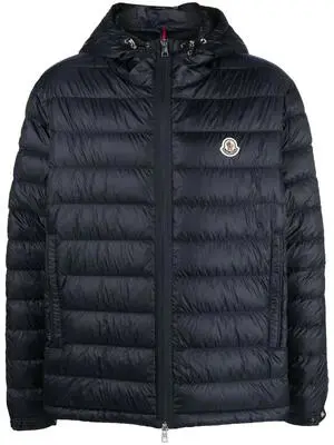 Moncler Agout Logo Patch Puffer Jacket