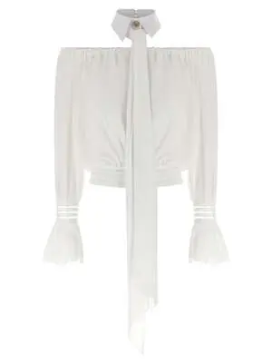 Elisabetta Franchi Cuffed Blouses