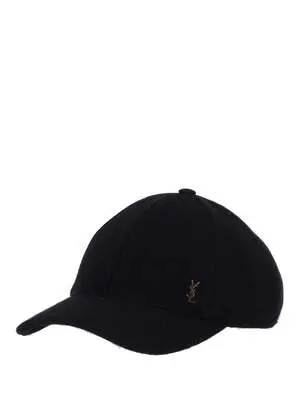 Saint Laurent Casquette Feutre Uni