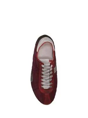 MAISON MARGIELA Low Top Sneakers - Oxblood/white/grey
