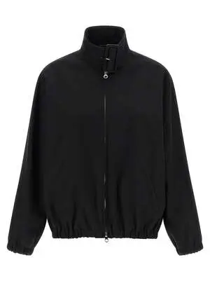 COURREGES Buckle Zipped Bomber Jacket