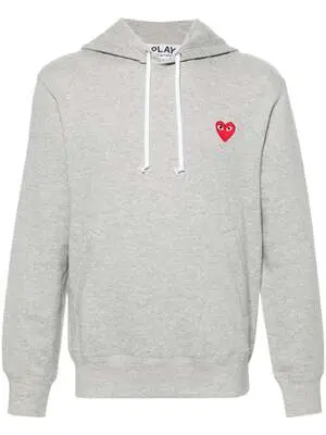Comme Des Garçons Cotton Hoodie - Grey