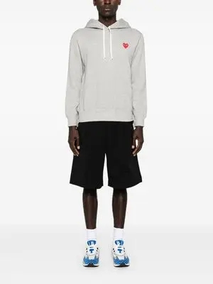 Comme Des Garçons Cotton Hoodie - Grey