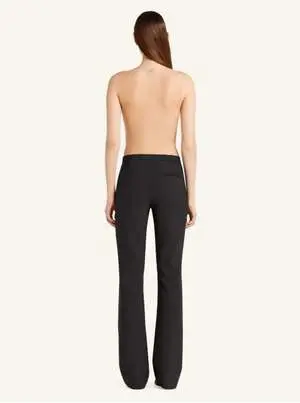 COURREGES Bootcut Heritage Fluid Crepe Pants