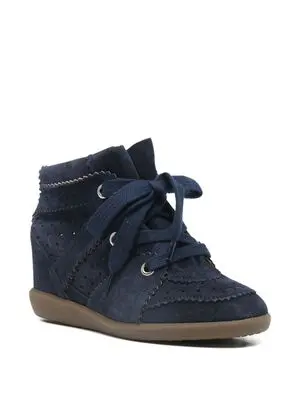 Isabel Marant Étoile Bobby Leather Sneakers - Blue