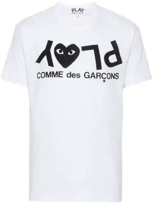 Comme Des Garçons Cotton T Shirt - White