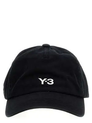 Y3 Canvas Dad Cap - Black