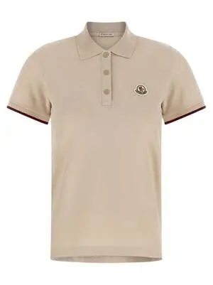 Moncler Logo Patch Polo Shirt