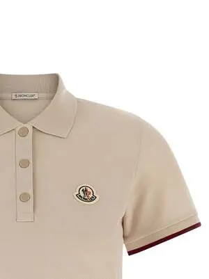 Moncler Logo Patch Polo Shirt