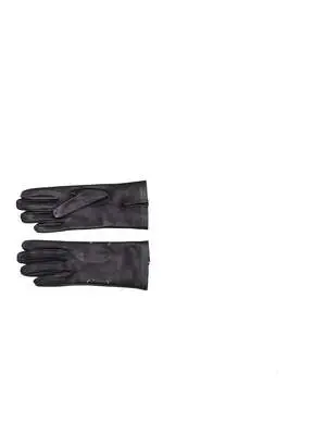 MAISON MARGIELA Leather Gloves - Black