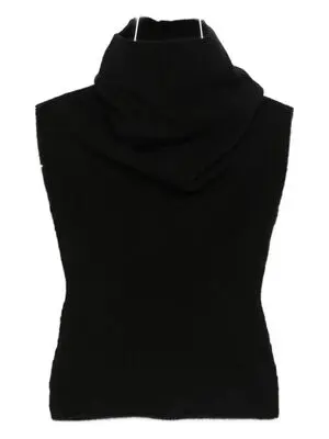 Rick Owens Sleeveless Cowl Neck Top