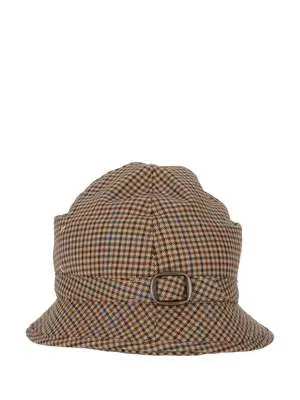 MAISON MARGIELA Bucket Hat - Beige/brown/black/blue