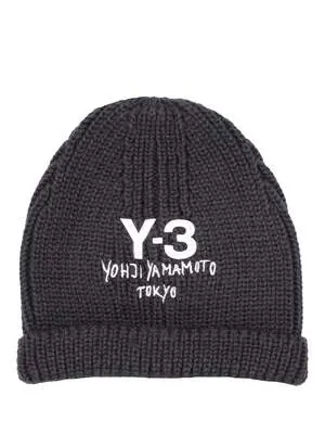 Adidas Y-3 Knit Beanie - Black