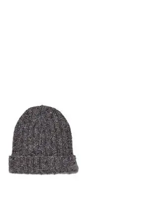 MAISON MARGIELA Ribbed Beanie - Grey