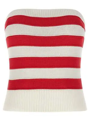 Ermanno Scervino Crochet Bustier Top