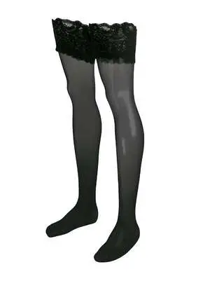 Wolford Satin Touch 20 Stay-ups - Black