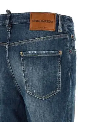 Dsquared2 642' Straight Leg Jeans