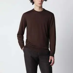 DRUMOHR Merino Wool Crew-neck Sweater