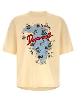 Dsquared2 Printed T Shirt