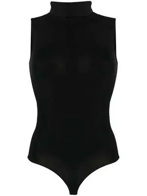 Wolford Roll Neck Sleeveless Top - Black