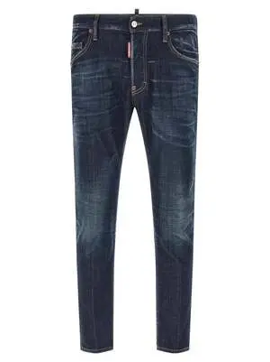 Dsquared2 Contrast Stitching Bottoms For Men