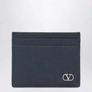 Valentino Garavani Vlogo Signature Card Holder - Blue