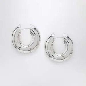 Éliou Devon Hoop Earrings - Metal