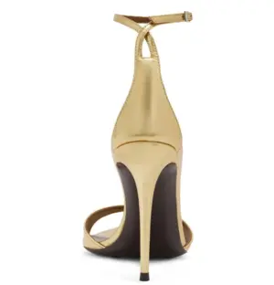 GIUSEPPE ZANOTTI Intriigo Strap 105 Sandal - Golden