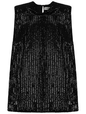 GOLDEN GOOSE Mini Dress With Sequins