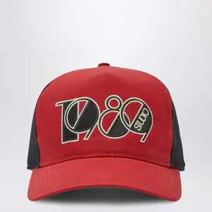 1989 STUDIO Cotton Baseball Cap - Red