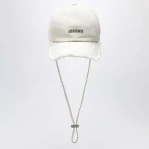 Jacquemus La Casquette Artichaut Cap - White
