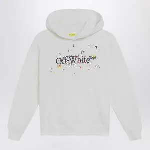 OFF WHITE™ Off-™ Splat Logo Hooded Sweatshirt