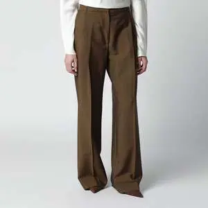 RÓHE Wide-leg Wool-blend Trousers