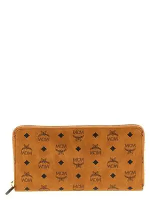 Mcm Aren' Wallet - Brown