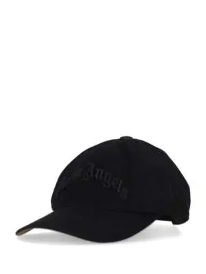 Palm Angels Curved Logo Tonal Cap