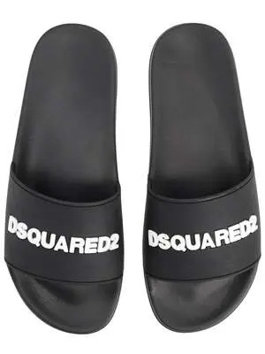 Dsquared2 Logo Sandal - Black