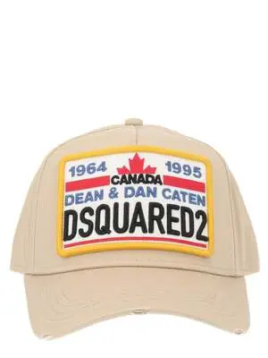 Dsquared2 Baseball Cap With Logo - Beige