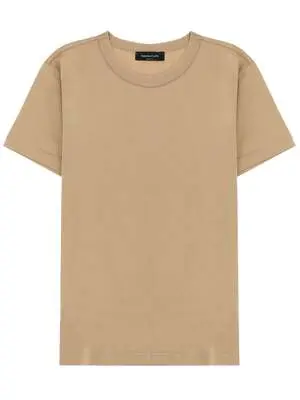 Fabiana Filippi Cotton T-shirt - Beige
