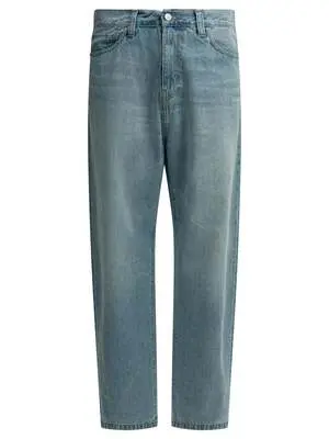 Carhartt Work In Progress Straight Leg Jeans - Light Blue