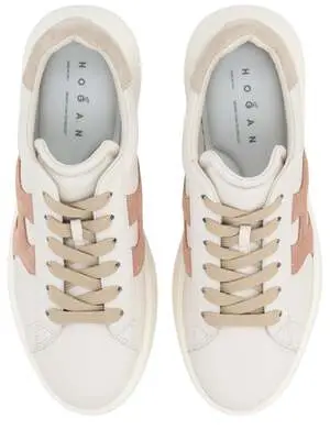Hogan Leather Low Top Sneakers - Multicolour