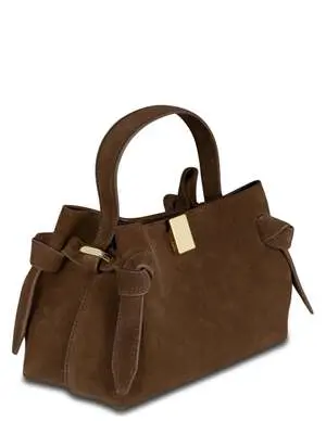Yuzefi Mini 'gyoza' Bag - Brown