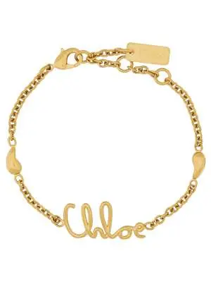 Chloé Logo Bracelet - Gold