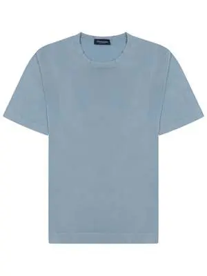 DRUMOHR Cotton T Shirt - Azure